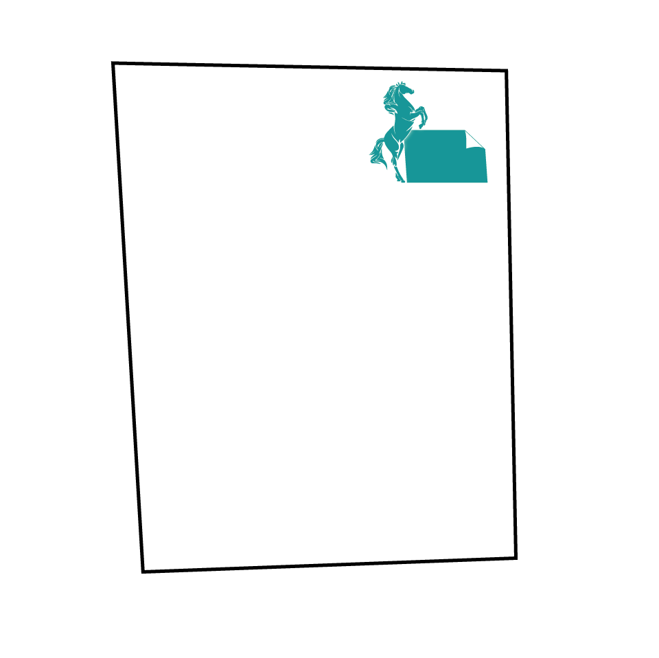Briefbogen | einseitig – Druckhengst | Aartal Druck und Verlag GmbH